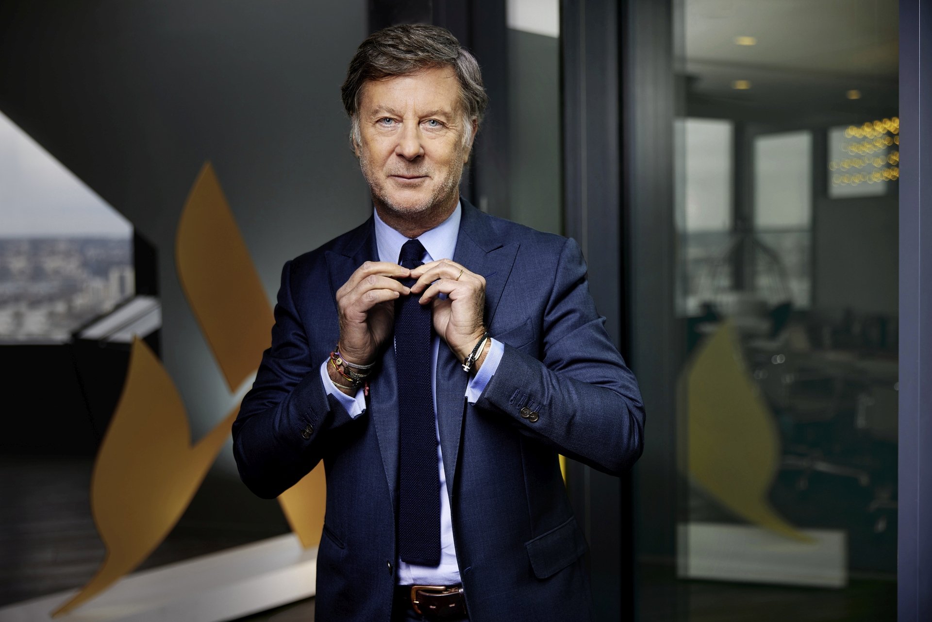 Fertig für die nächste, vierte Amtszeit: CEO Sébastien Bazin, überzeugt ...